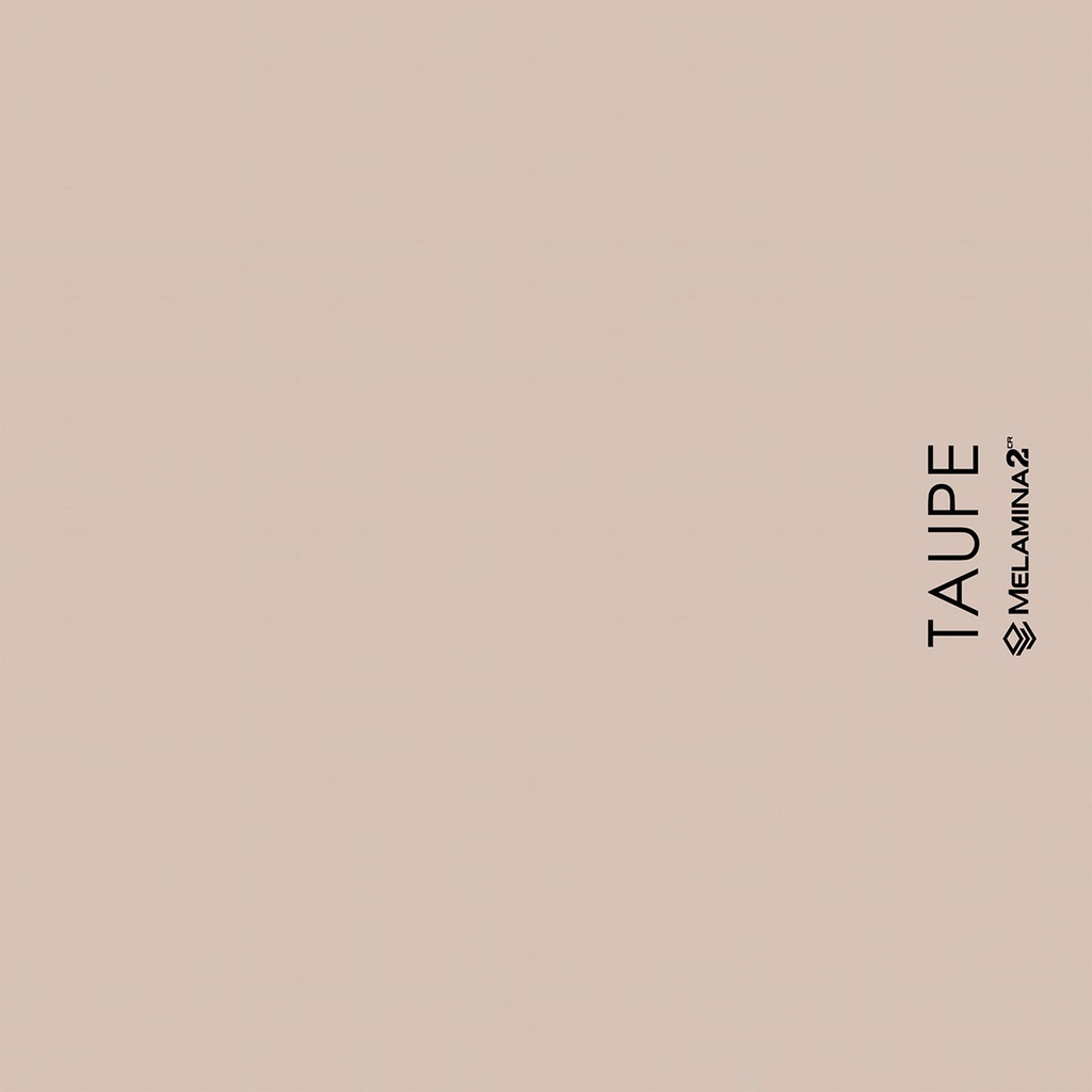 MELAMINA TAUPE MATE HIDROFUGA 18X214X244 V | Melamina2 CR